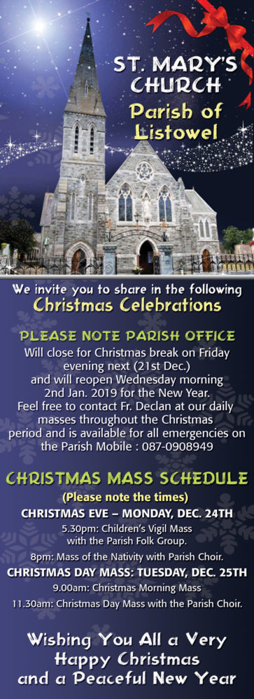 St Marys Church - Listowel Parish